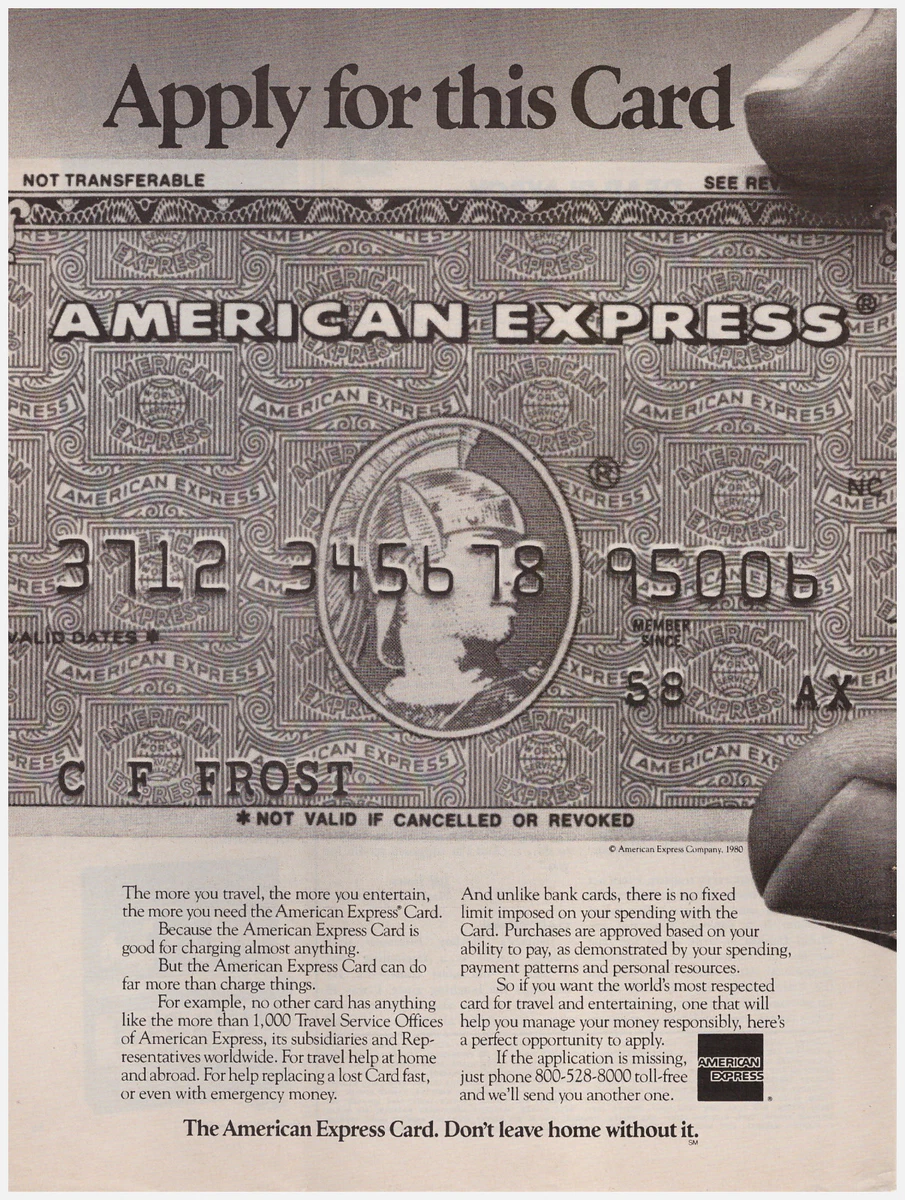 Amex Cards Printable