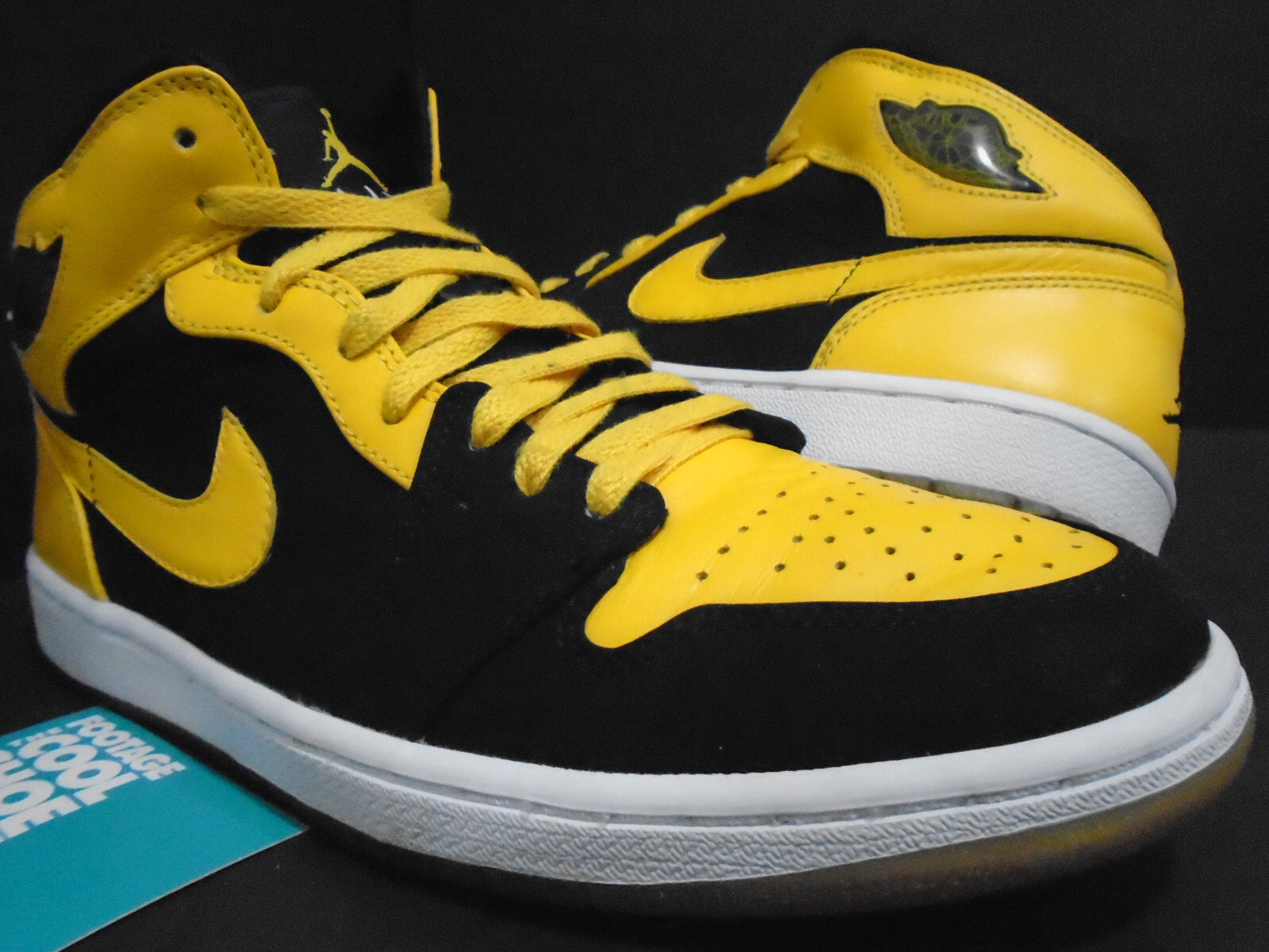 NIKE AIR JORDAN 1 RETRO BMP OLD NEW LOVE I BLACK YELL… - Gem