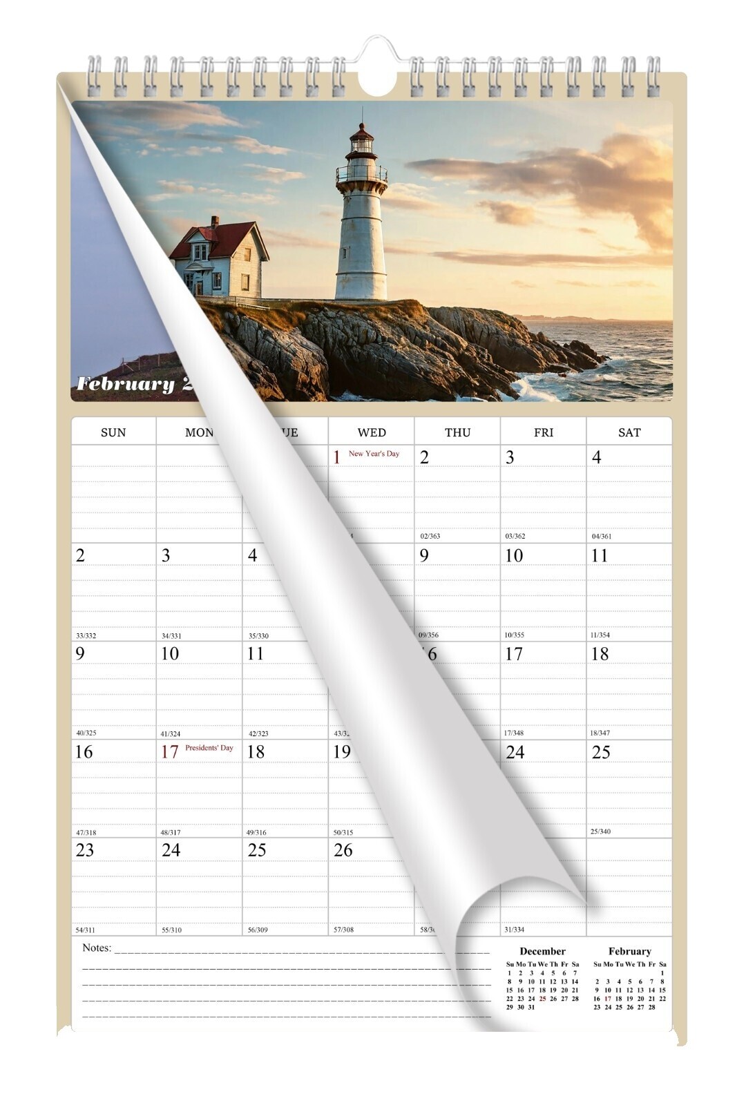 Lighthouse Calendar 2024 | eBay