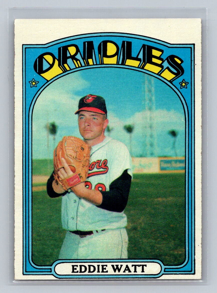 1972 Topps #128 Eddie Watt | eBay
