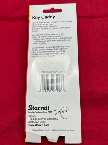 Starrett SK1 Key Caddy With Belt Clip IN STOCK | eBay