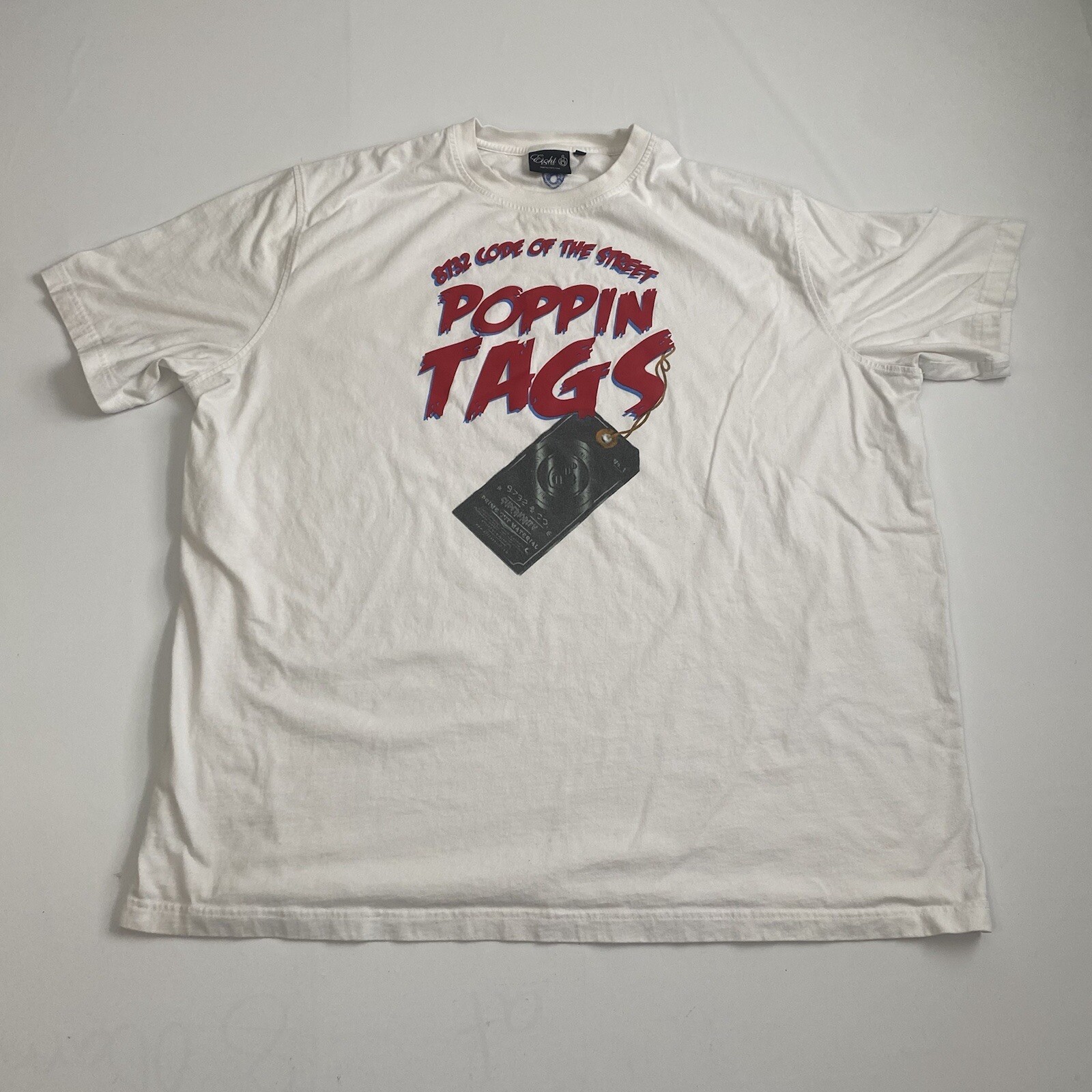 Eight 732 Men’s 5XL Graphic Tee ‘8732 Code Of The Street Poppin Tags ...