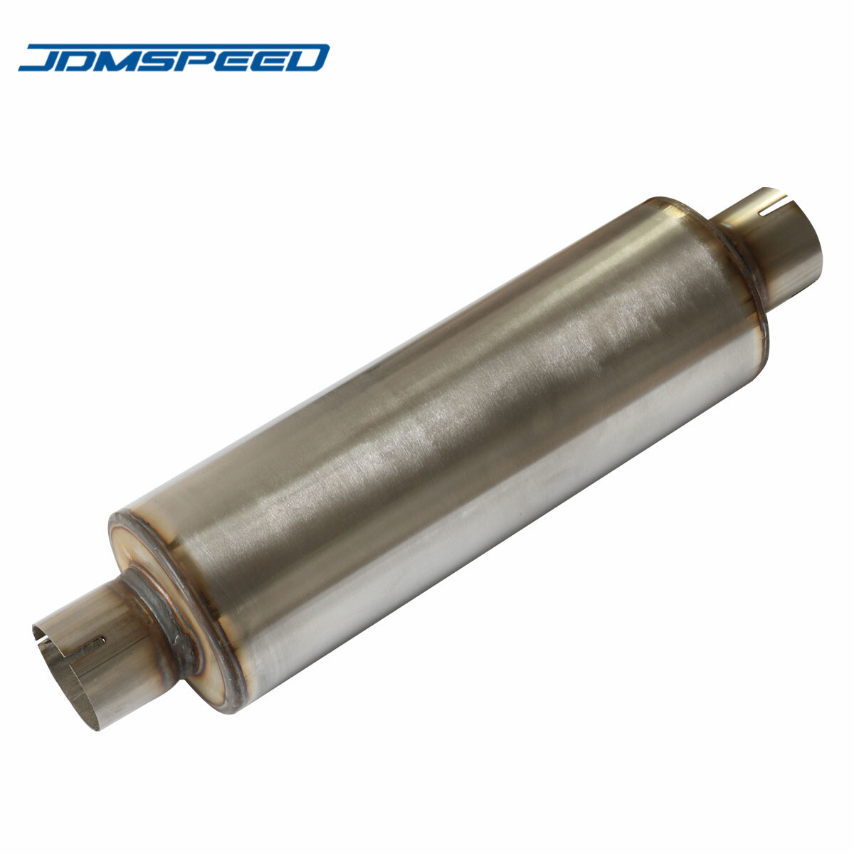 New Universal Exhaust Silencer 4" x 2" x 12" Stainless Steel Back Box ...