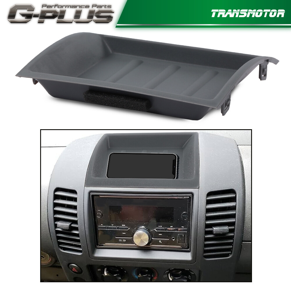 Fit For 05-17 Nissan Frontier Upper Dash Bezel Storage Box 68252-ZS40C ...