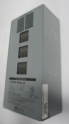 USED LUMINII PSDMX-3X96-24 120-277VAC 24VDC DMX CONTROLLED LED DRIVER ...