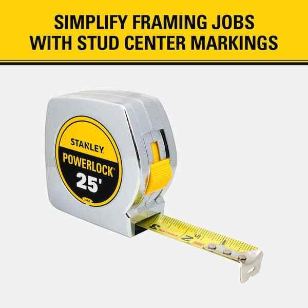 Stanley 33-425 25-Foot Powerlock Tape Measure for sale online | eBay