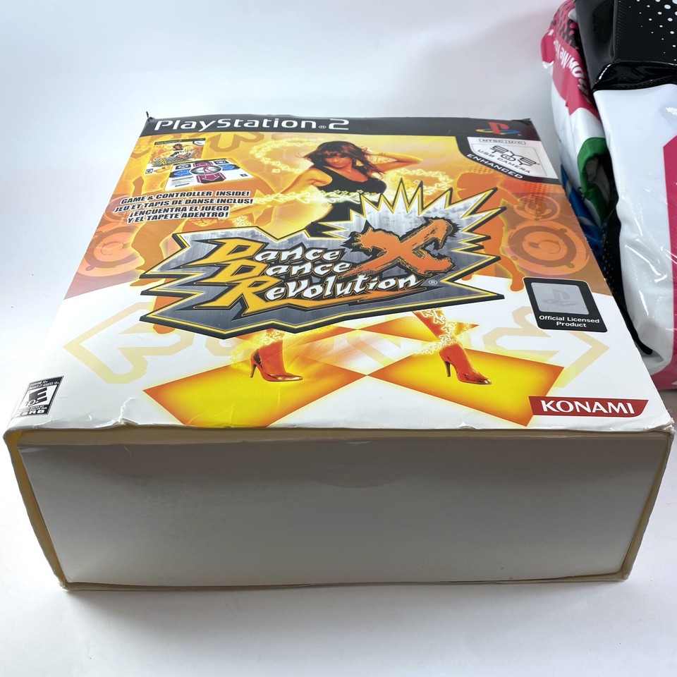 Dance Dance Revolution X PlayStation 2 Mat & Box Only (No Game) - PS2 ...