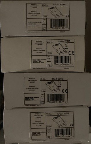 Edwards Systems SIGA-WTM Waterflow Tamper Module (Open box) | eBay