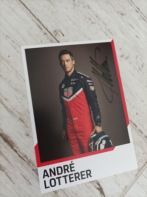 Photo signée / Signed Photo Card Autograph André Lotterer | eBay
