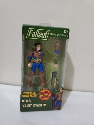 MEGA MERGE FALLOUT FIGURE VAULT-TEC #08: VAULT DWELLER Collection | eBay