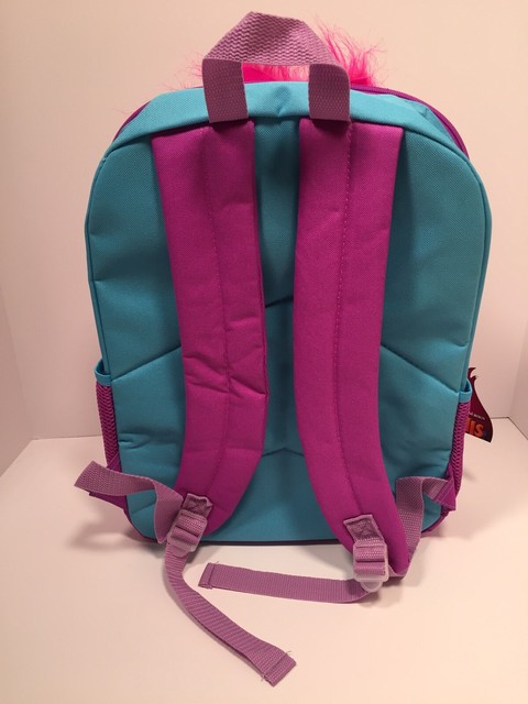 DreamWorks Trolls Poppy Backpack Kids Full Size 16” School Book Bag for ...