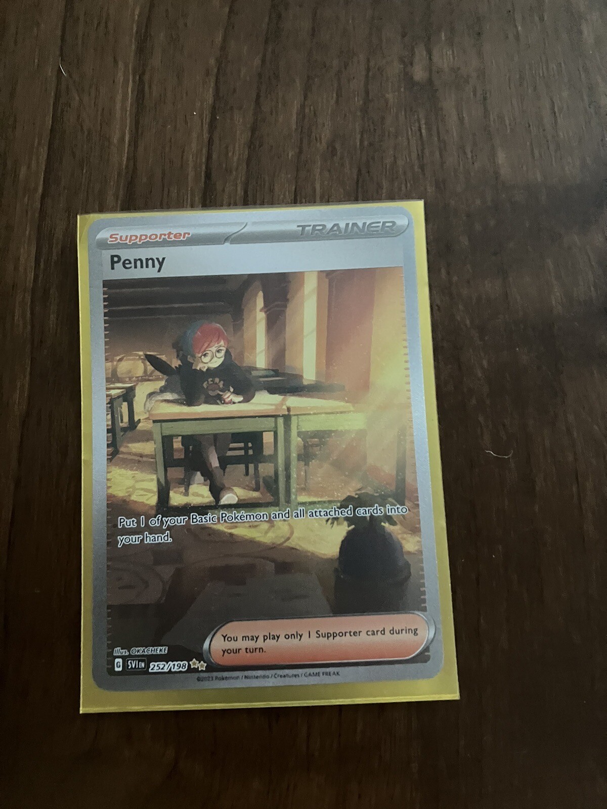 Pokémon TCG Penny Scarlet & Violet Base Set 252/198 Holo Special ...