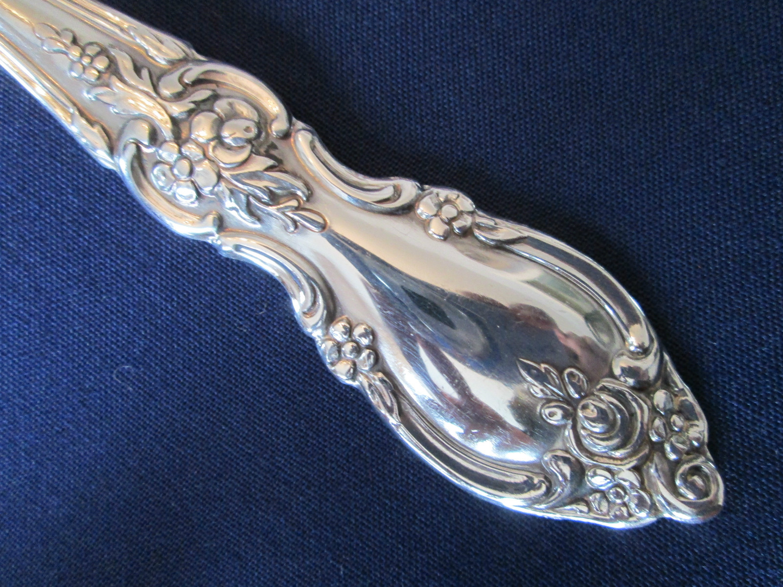 SERVING SPOON! Vintage ONEIDA COMMUNITY stainless: LOUISIANA pattern ...