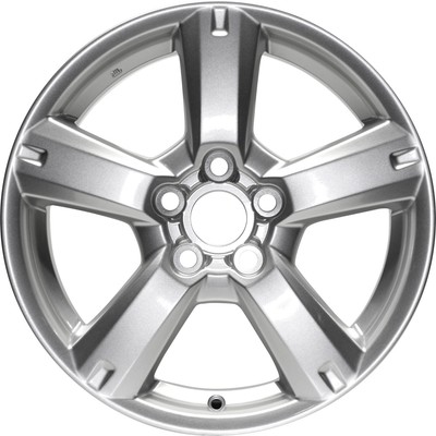 17X7 Alloy Wheel Bright Sparkle Silver Full Face Painted 560-69507 | eBay