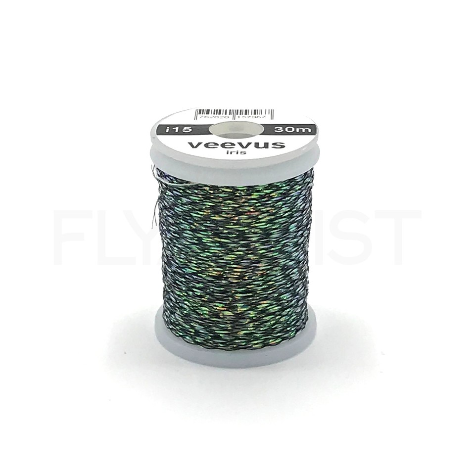 VEEVUS IRIDESCENT THREAD - Fly Tying Iris Midge Rib Body Ribbing ...