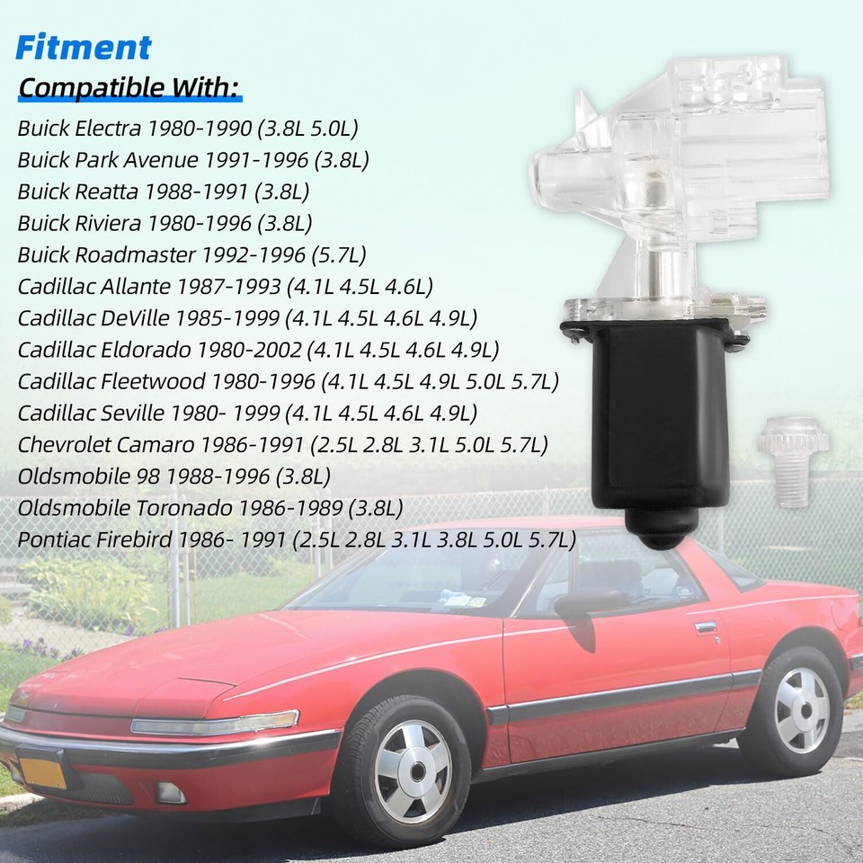 Trunk Lid Pulldown Motor for 1986-2002 Cadillac Eldorado Buick 5 Pin ...