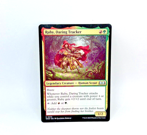 MTG Ruby, Daring Tracker ~ 212~WOE Magic The Gathering | eBay
