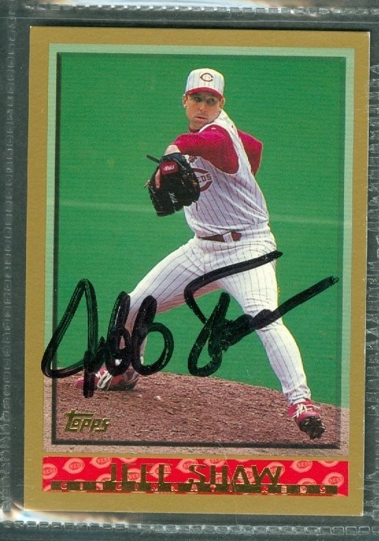Jeff Shaw Baseball Auto 1998 Topps '98 Signature Autograph Signed Card ...