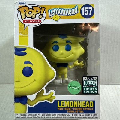 Funko Pop! Ad Icons Lemonhead #157 Lemonhead (Scented) 2022 FunKon ...