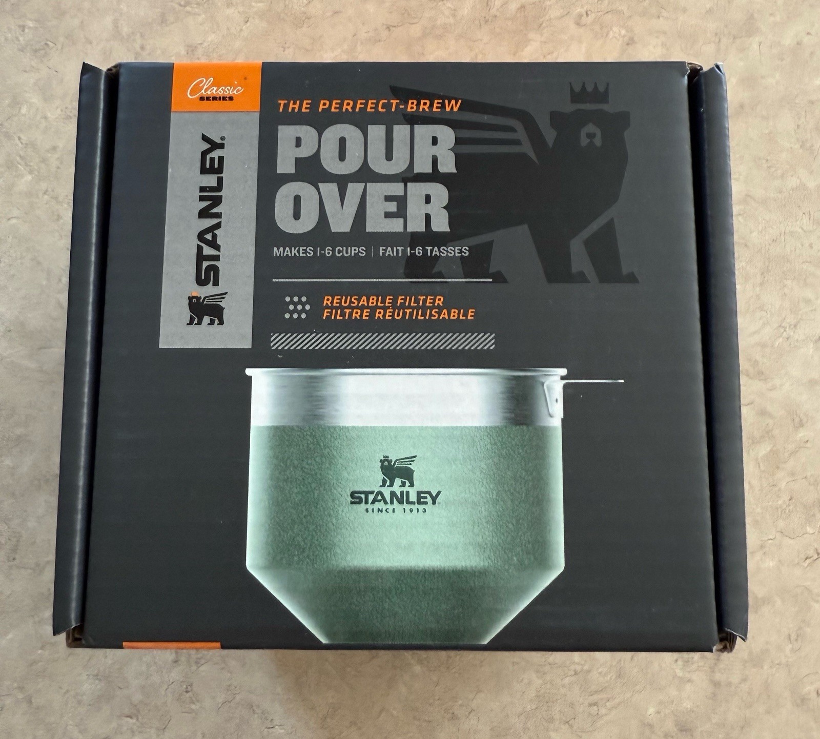 Stanley Pour Over Coffee Dripper Portable CLASSIC STANLEY GREEN | eBay