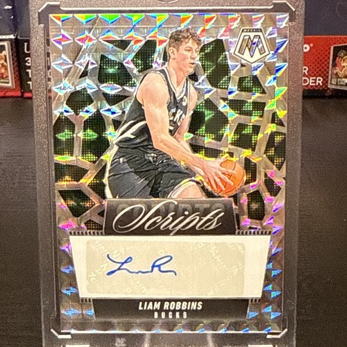 2024-25 Panini Mosaic Scripts Liam Robbins ️ #MS-LRM Autograph | eBay