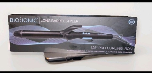 ION BIONIC Long Barrel Curling Iron 1.25 | eBay