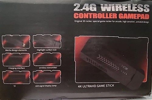 2.4G Wireless Controller Gamepad Lite 4K Ultra HD Game Stick Lite 2 ...