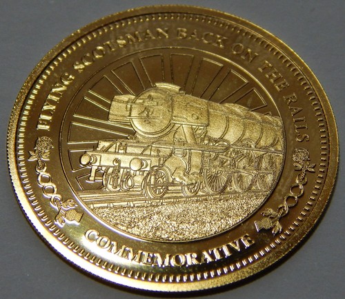 2016 GOLD FLYING SCOTSMAN COIN | eBay UK