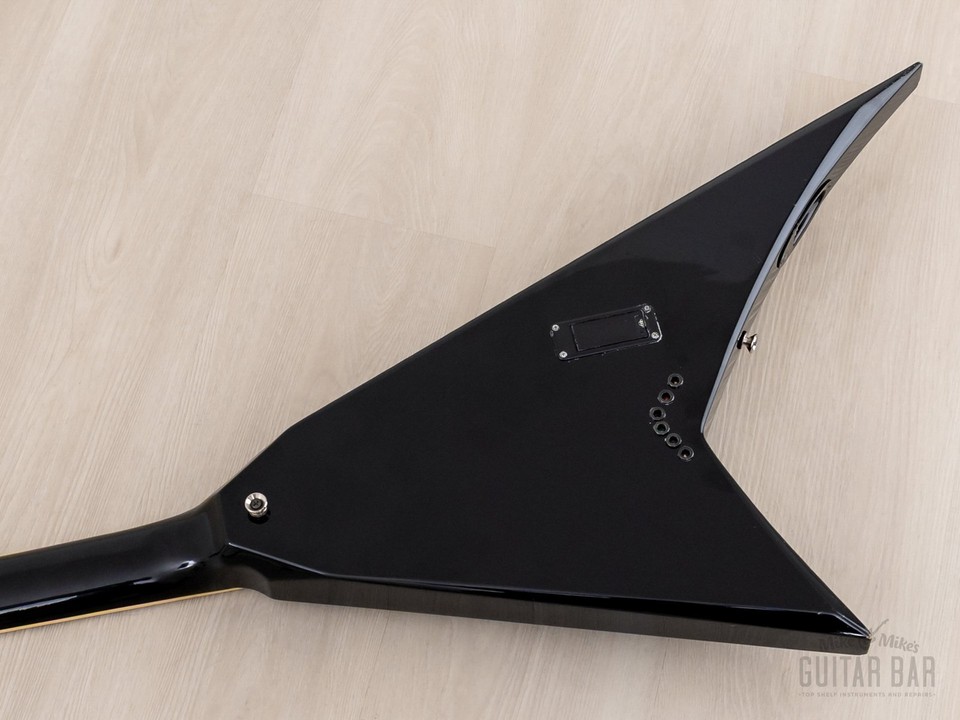 2006 Jackson Stars Randy Rhoads RR-J2BE Flying V Black w/ EMG & Case | eBay