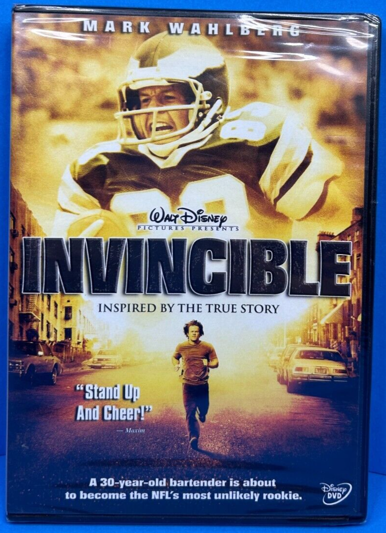 Invincible (DVD 2006 Disney PG) The Vince Papale Story Mark Wahlberg ...