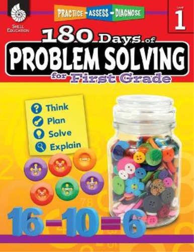 Kristy Stark 180 Days of Problem Solving for First Grade (Poche ...