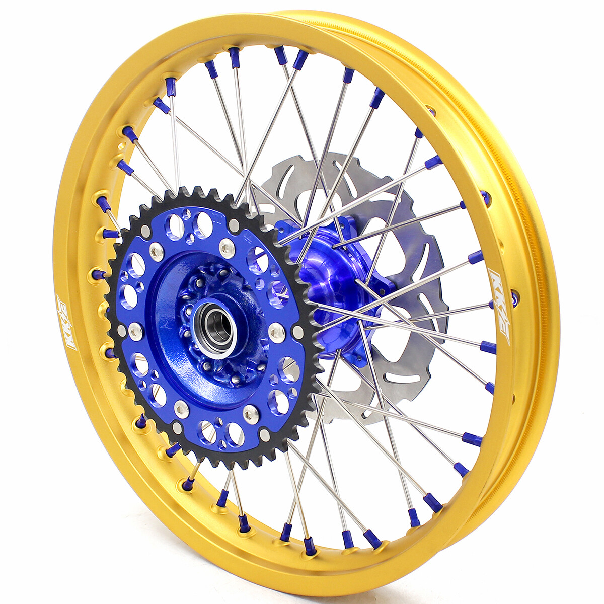 KKE 21-19" Cast Wheels Rims Fit Yamaha YZ125/250 1999 YZ250F/450F 2003 ...