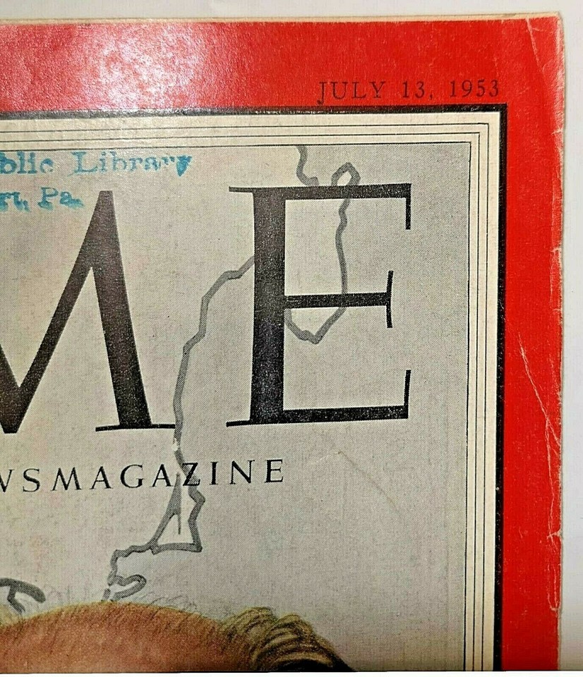 Time Magazine July 13 1953 East Germany's Communist Boss Walter ...