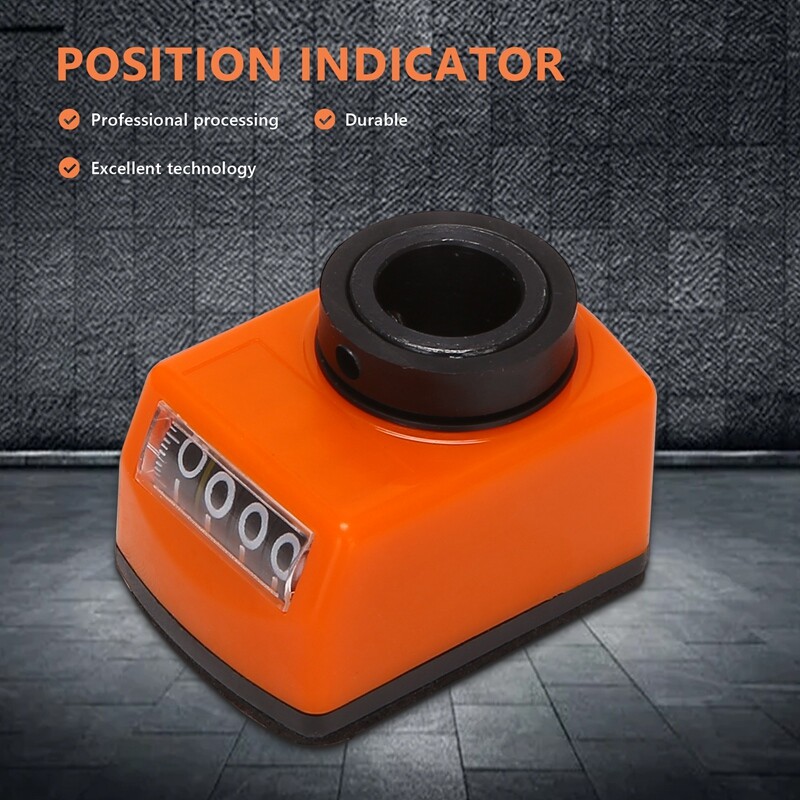 1PCS 14mm Position Indicator Counter 4-Digit Position Display ...