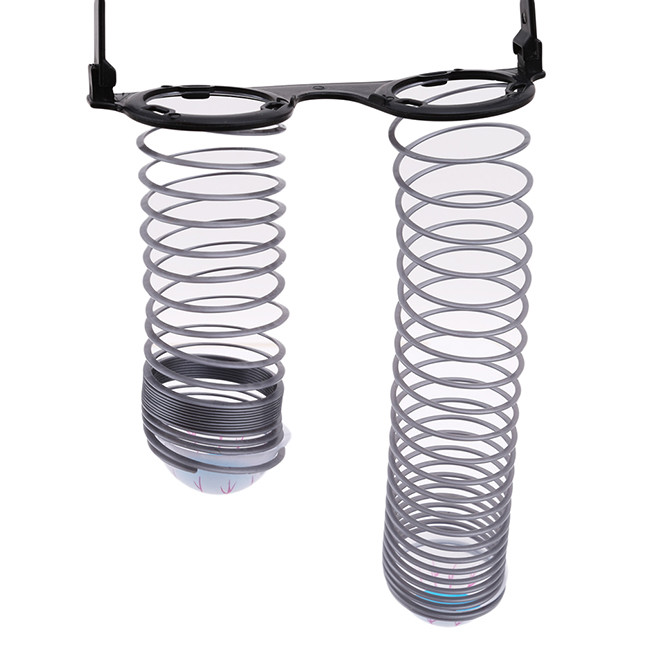 Funny Crazy Droopy Eye Nerd Joke Fancy Dress Spring Goggle Eyeball ...