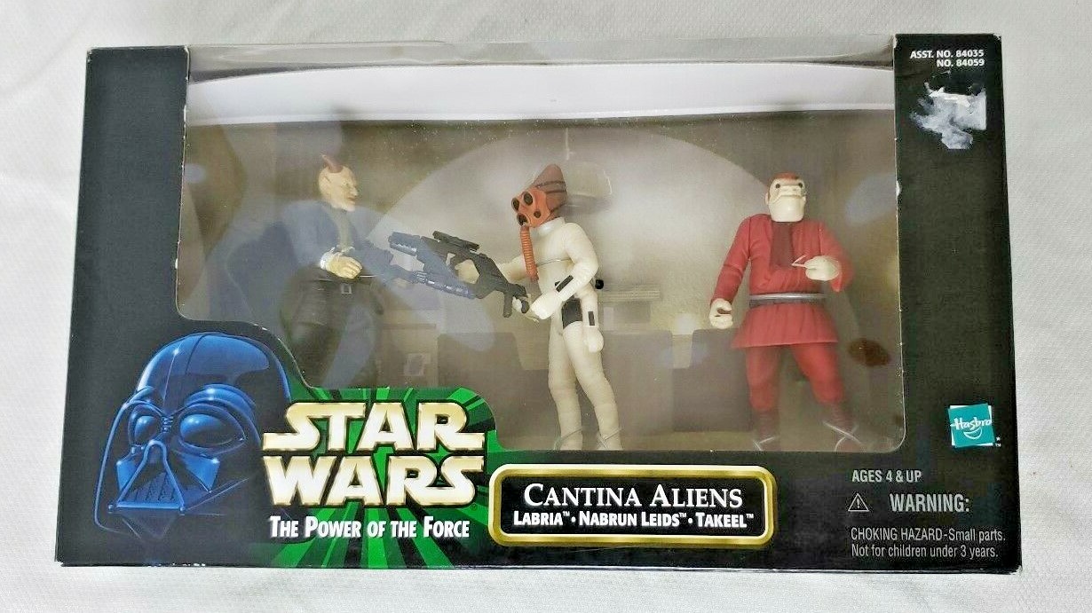 Star Wars Cantina Aliens Labria - Nabrun Leids - Takeel Action Figure ...