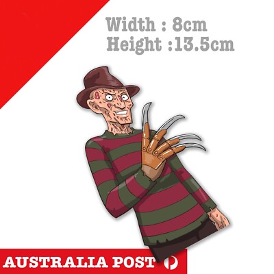 Freddy Krueger Laptop , Car Decal Sticker | eBay Australia