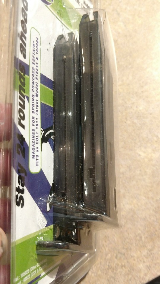 Colt Magazine Lot of 4~Dual Airsoft packs New in Package #1911 | eBay