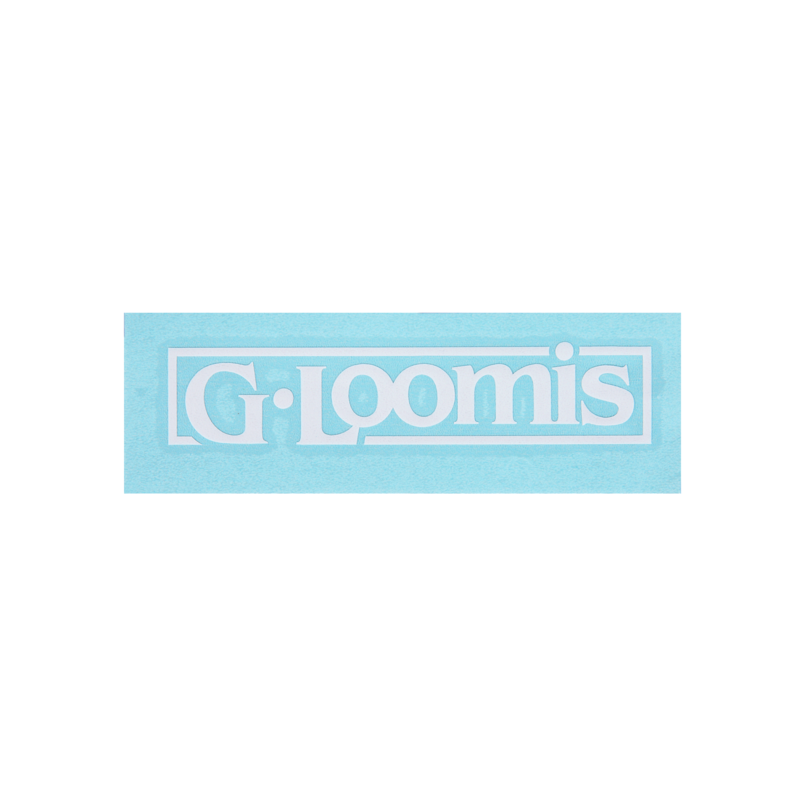 0.85in x 4in - G. LOOMIS BLOCK LOGO DECALS Stickers (GDECALSWH) Fishing ...