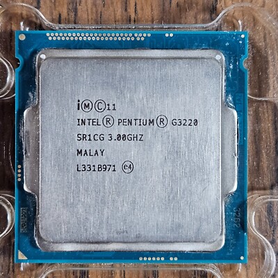 Intel Pentium G3220 3.00GHz Dual-Core 3MB LGA 1150 CPU Processor SR1CG ...