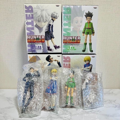 Hunter x Hunter DX Figure Gon Curarpikt Killua Leorio set Complete From ...