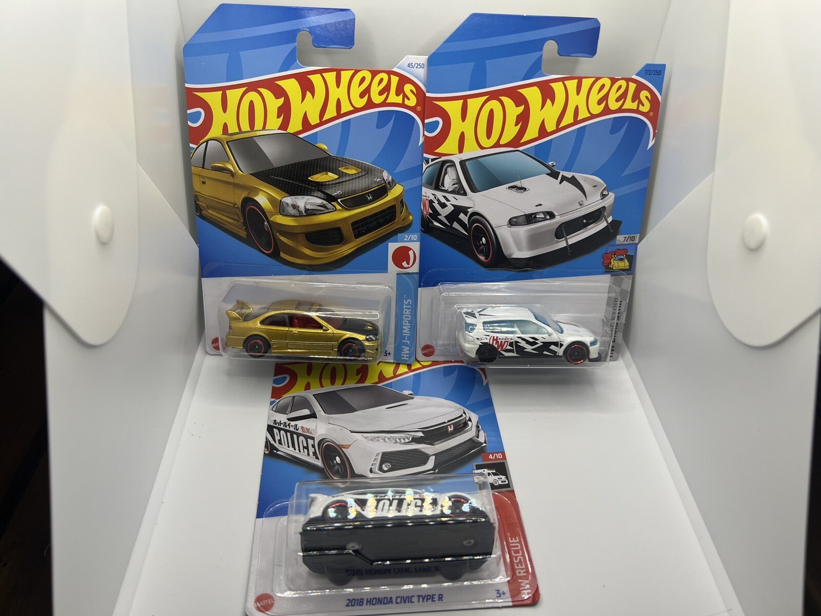 Hotwheels Lot Honda Civic Bundle Si Custom Type R | eBay