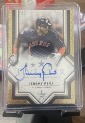 2023 Topps Five Star JEREMY PENA On Card Autograph FSA-JPE ASTROS | eBay
