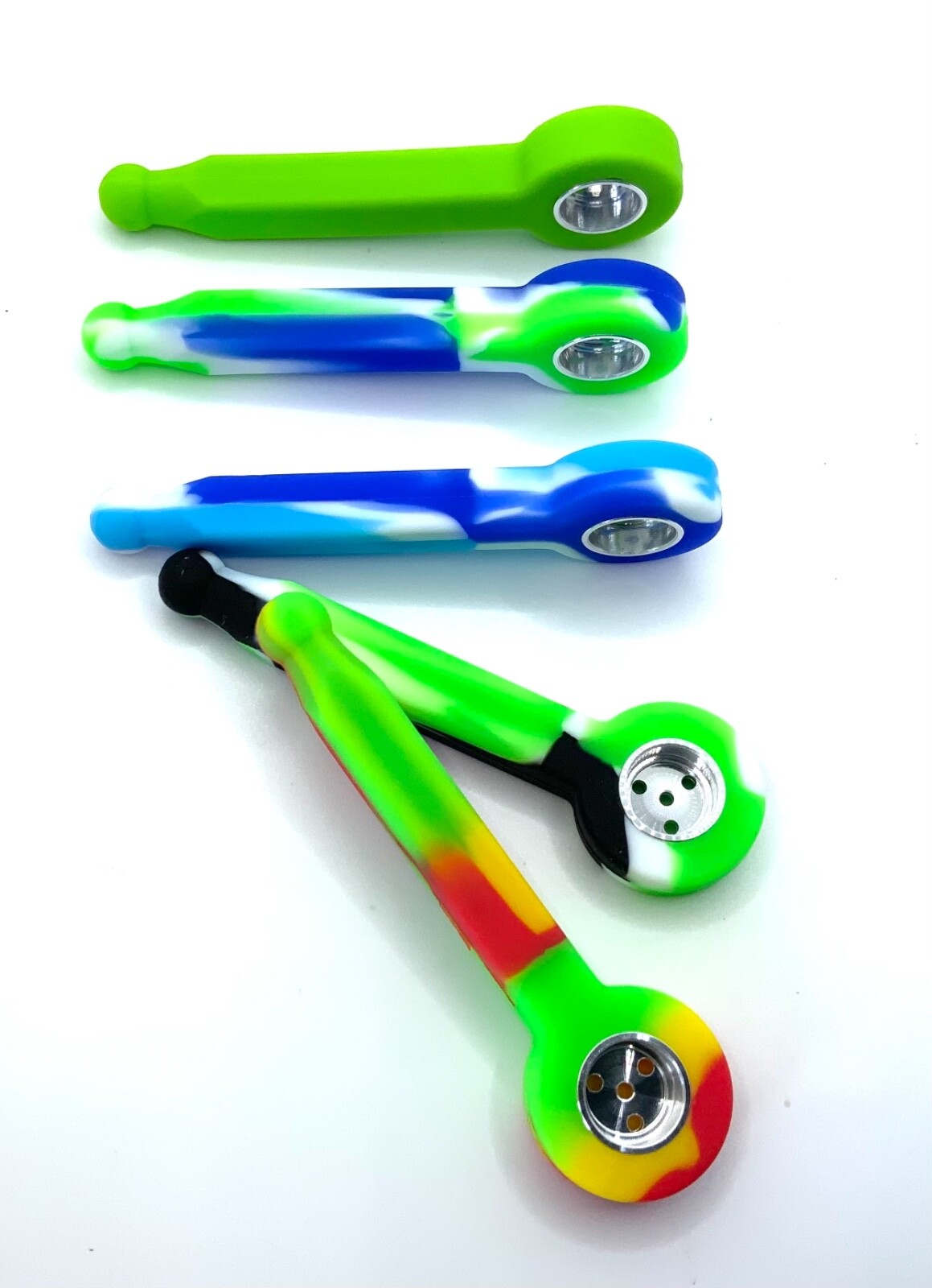 5 X Silicone Pipes, Easy Load And Easy Clean US SELLER SAME DAY SHIP | eBay