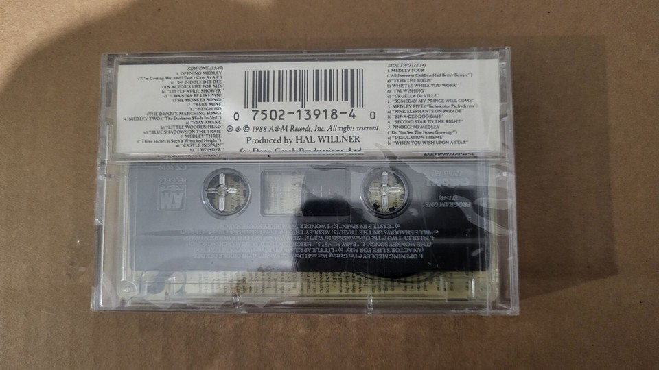 SUN RA TOM WAITS THE REPLACEMENTS Stay Awake Cassette A&M SP-3918 rare ...