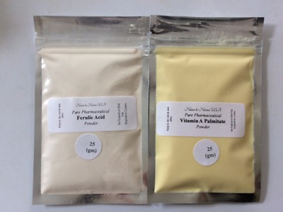 [2PK]VA Retinyl Palmitate & Ferulic Acid Powder: Anti-aging, Reduce ...