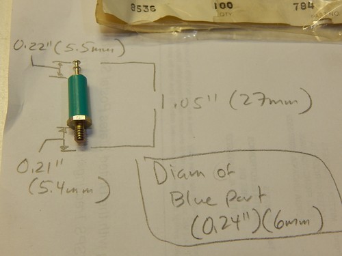 WINCHESTER 784 WIRE WRAP TERMINAL POST - LOT OF 10 POSTS WITH LOCKING ...