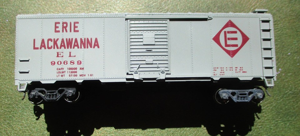 HO Box Car Erie Lackawanna #90689 | eBay