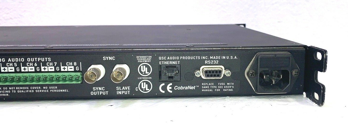 QSC Audio Digital Router RAVE 188s-24 | eBay