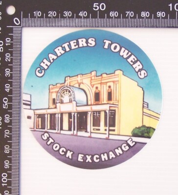 VINTAGE CHARTERS TOWERS QLDD TRAVEL SOUVENIR CAR TRUCK CARAVAN SCOOTER ...